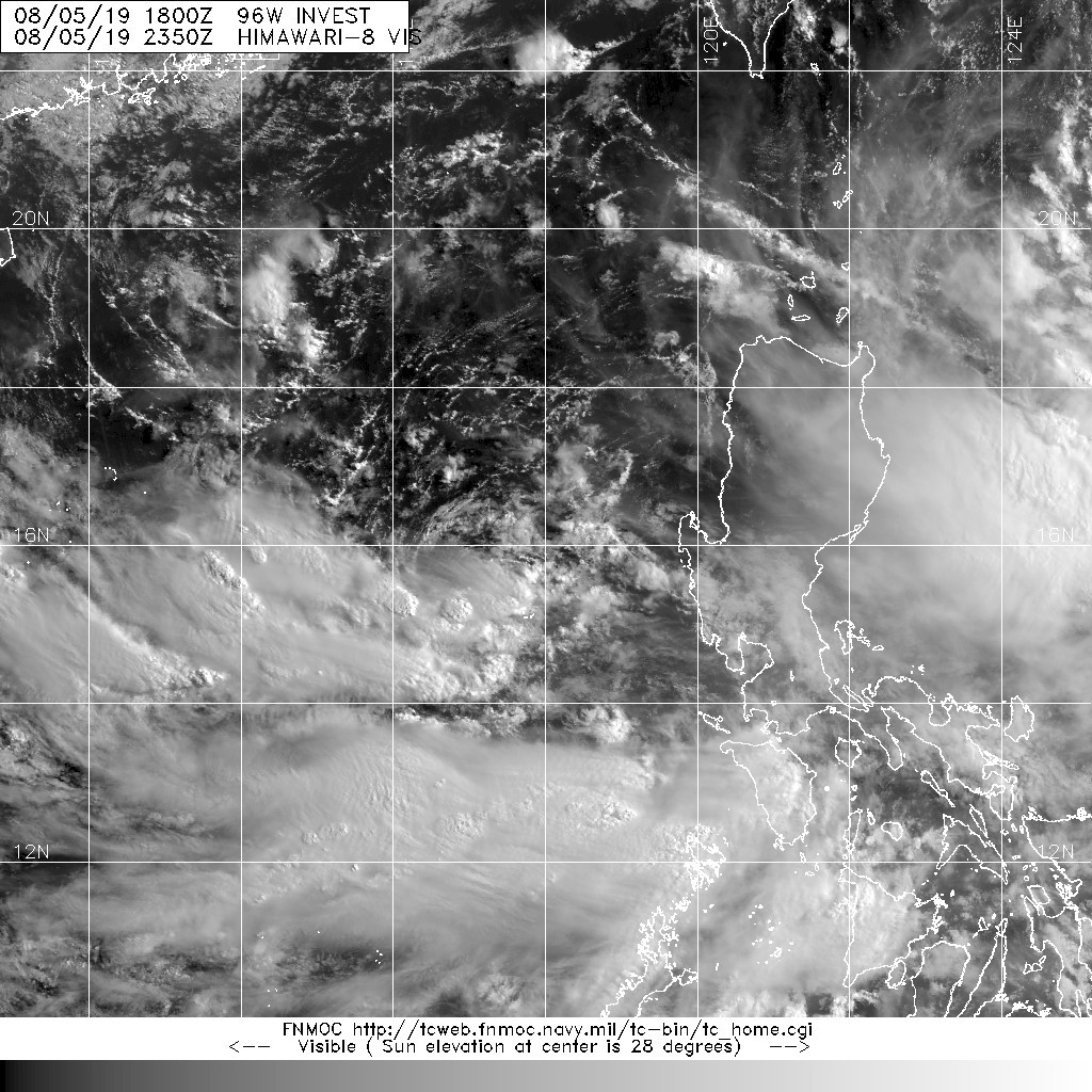 96W JMA:TD[W] 利奇馬颱風尾 中心滯留 - 2019年 - 台灣颱風論壇 - 防災資訊、颱風、地震、天氣即時掌握 ...